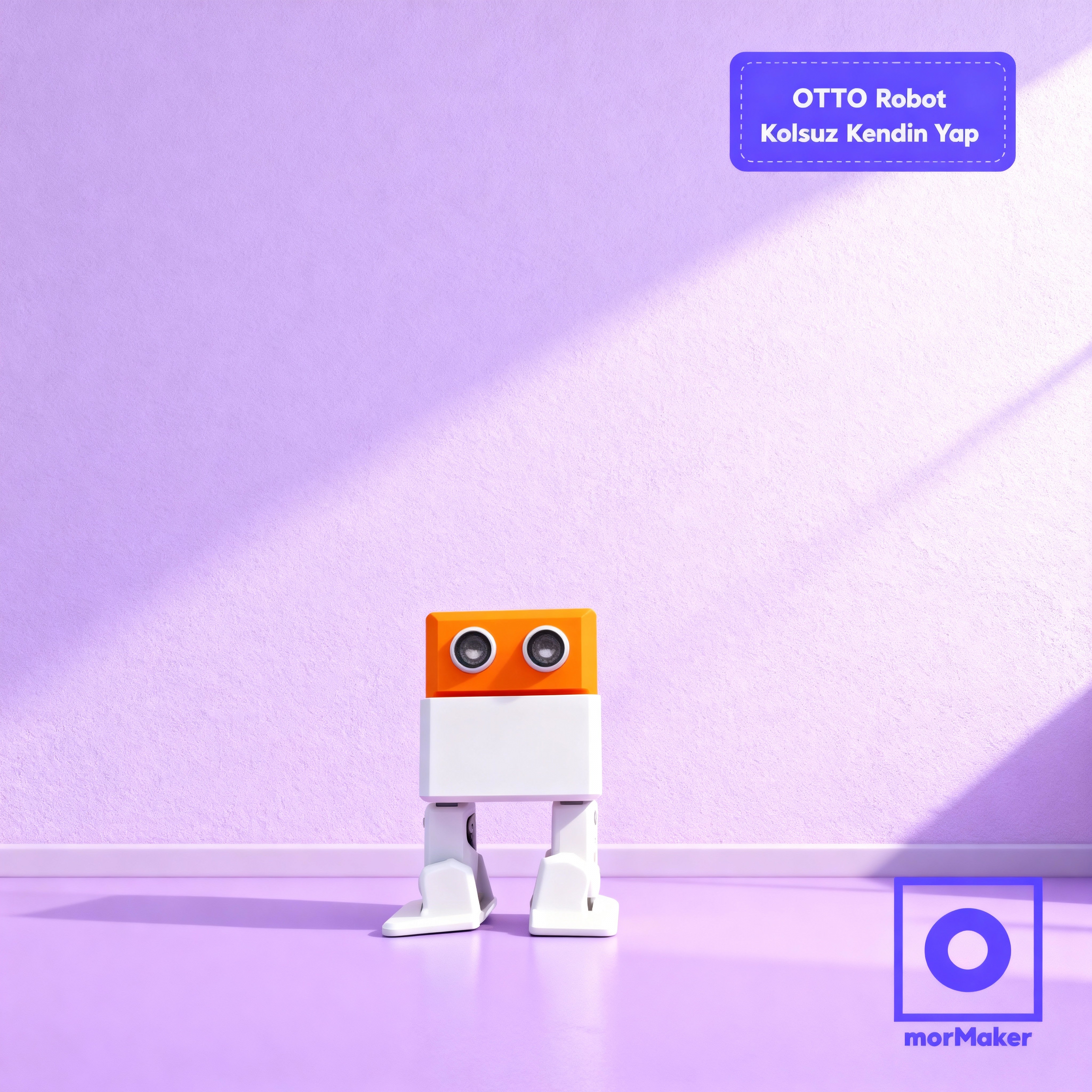 OTTO Robot Kolsuz Kendin Yap Robotik Kodlama Seti - Tam Set – morMaker