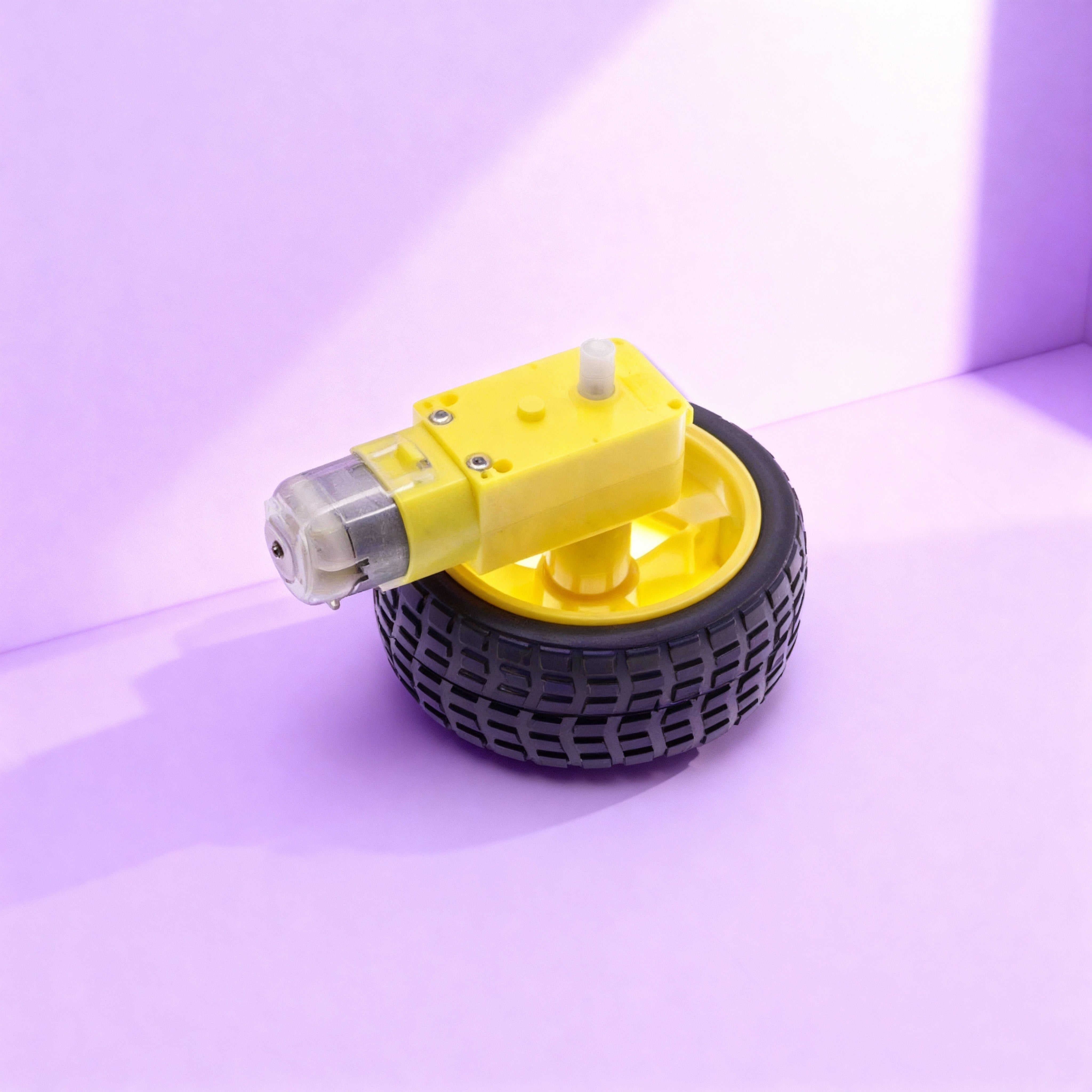 6 V 250 RPM Motor ve Uyumlu Tekerlek – morMaker